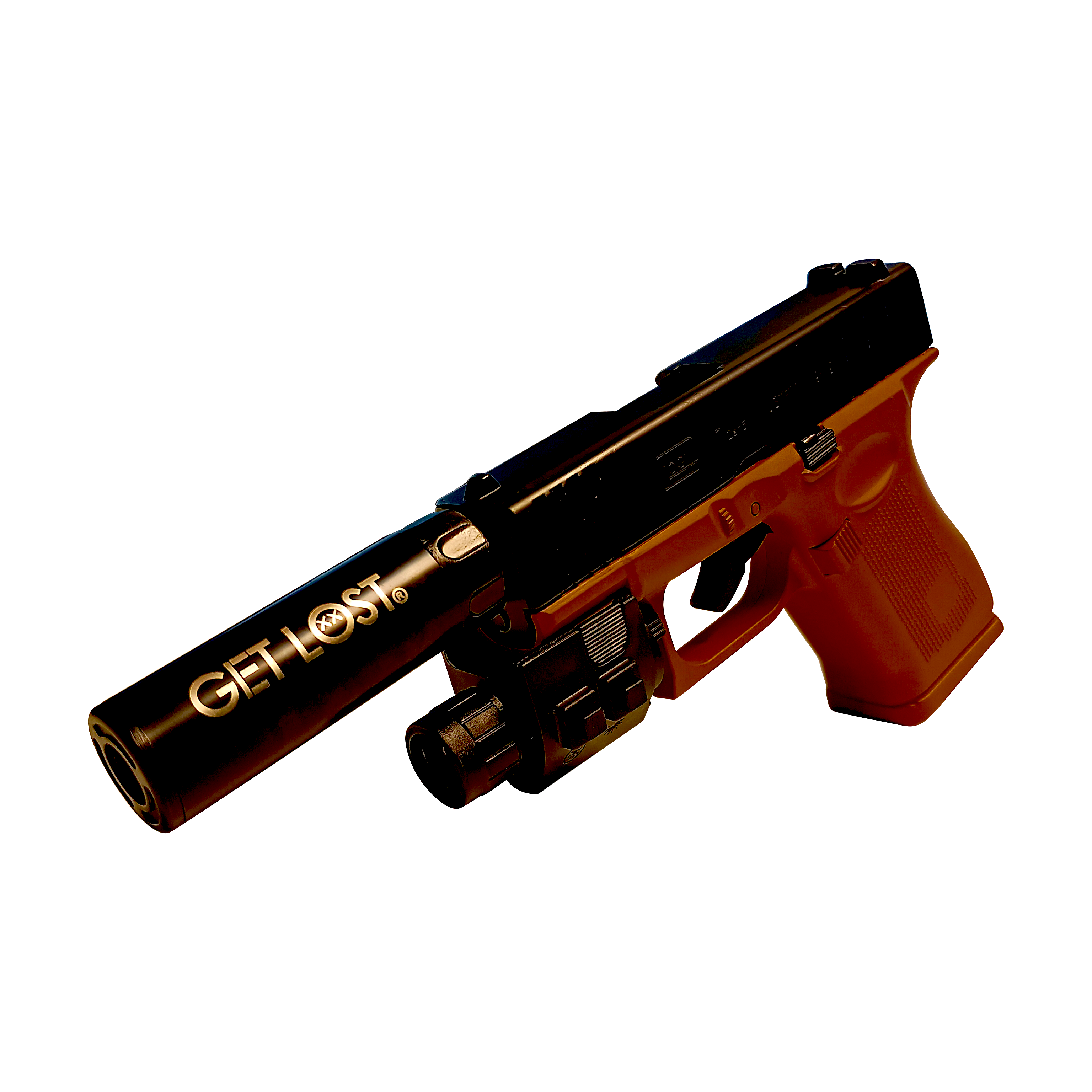 GTG-SND-003 Get Lost Gun Torch Lighter (Sand)